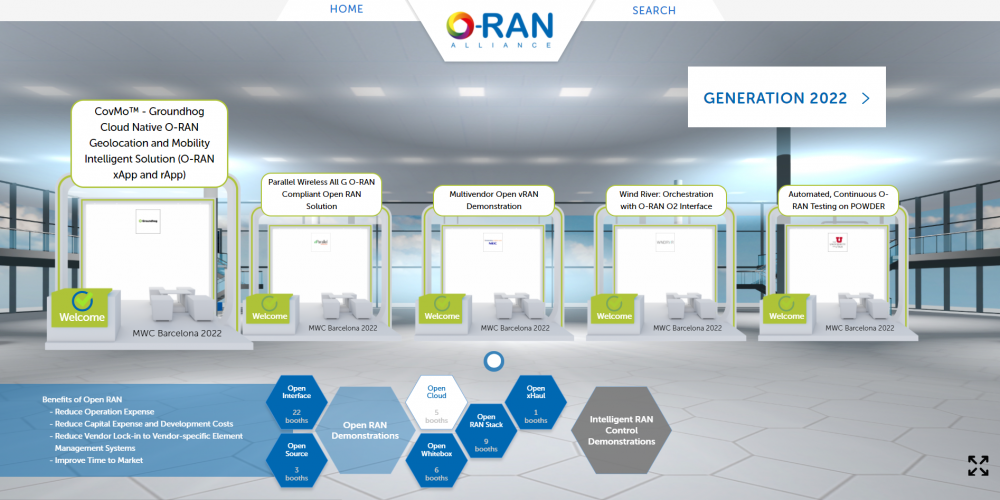 Groundhog Showcase Intelligent RAN Control MWC 2022 O-RAN Virtual ...